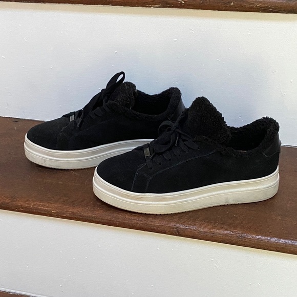 J/SLIDES | Shoes | Jslides Black Suede Sneakers | Poshmark